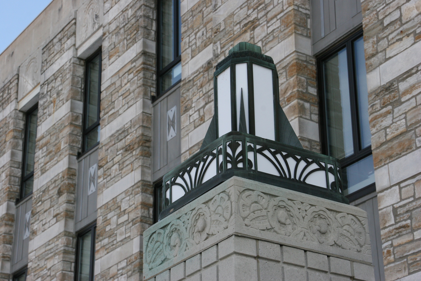 Appreciating the exterior Art Deco architecture of the county ...